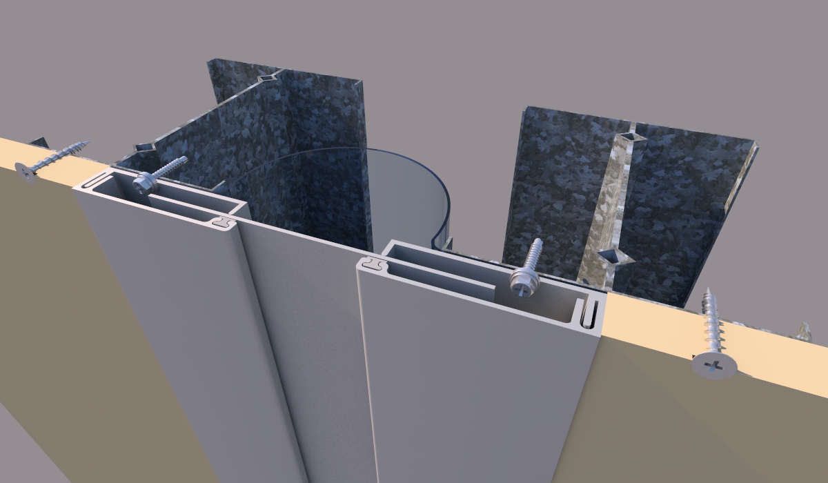 Wall & Ceiling Expansion Joint Cover Panel