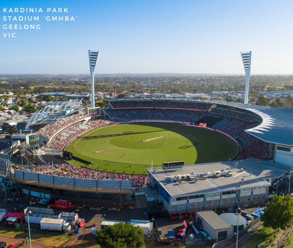 GMHBA Kardinia Stadium Geelong - Unison Joints High Performance Bespoke ...